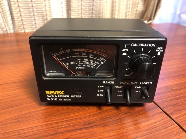 【傷や汚れあり】REVEX 5KW SWR & POWER METER W510 1.6-30MHz の落札情報詳細 - ヤフオク落札価格検索 オークフリー