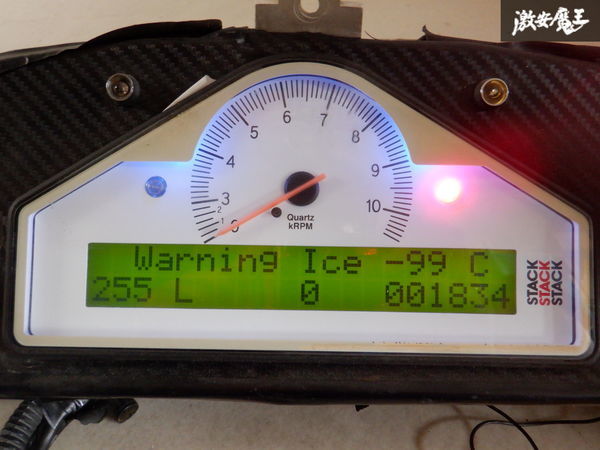 【やや傷や汚れあり】保証付 SARD サード STACK スタック S13 シルビア マルチメーター ディスプレイ ホワイトメーター 純正加工 ST868 即納 180SX 2B2 の落札情報 ...