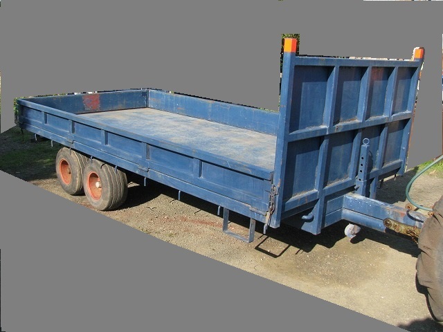 【やや傷や汚れあり】茨城 IHI スター 汎用トレーラー TMT3530 コンバイントレーラー 油圧シーソー式 ダブルタイヤ 最大積載3500kg アオリ付き 牽引 美品 STAR の落札情報 ...