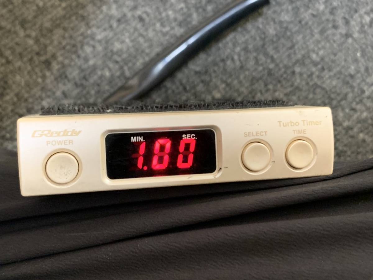 【やや傷や汚れあり】greddy trust グレッディ ターボタイマー turbo timer 同梱可能 3 トラストの落札情報詳細 ...