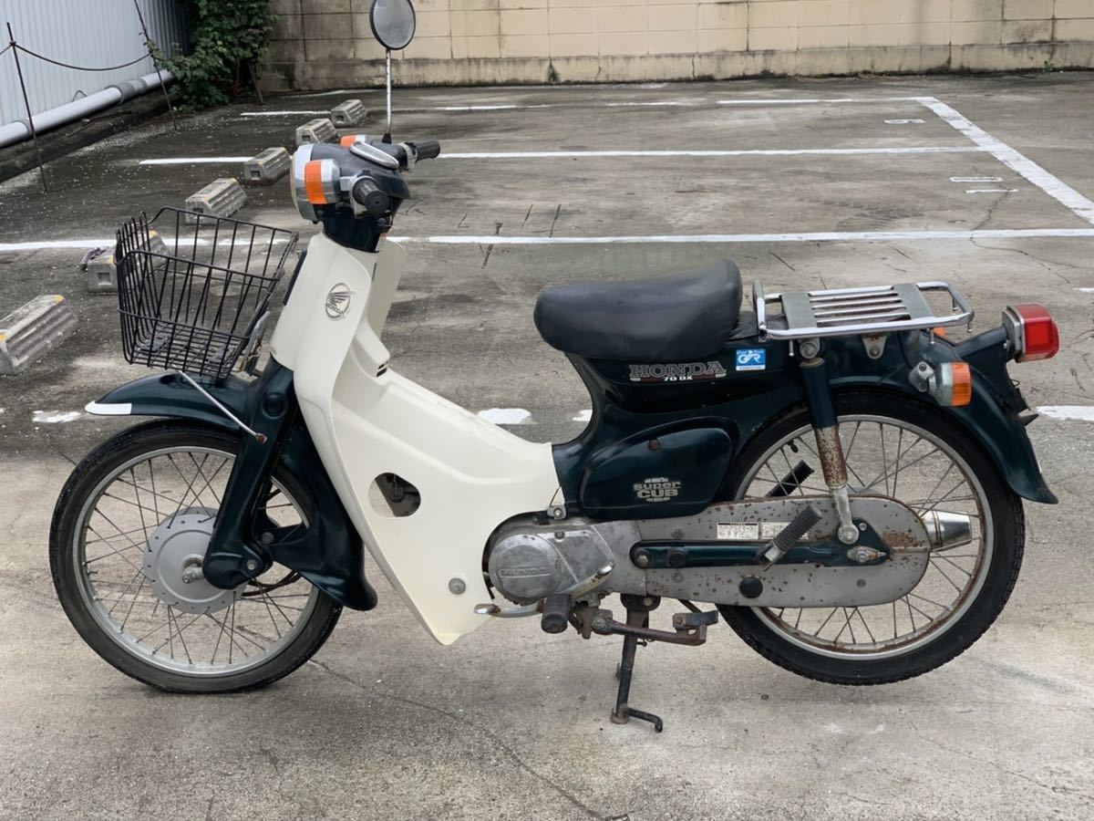 【やや傷や汚れあり】【中古】ホンダ スーパーカブ C70 DX 8686km MT 3速 動作確認済 Honda super cub の落札情報詳細 - ヤフオク落札価格検索 オークフリー