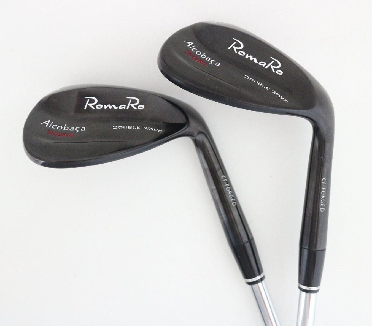 【目立った傷や汚れなし】 美品！ウェッジ2本セット！RomaRo★ロマロ Alcobaca（アルコバッサ）Stream DOUBLE WAVE 52°＆58°NS PROモーダス3 ...