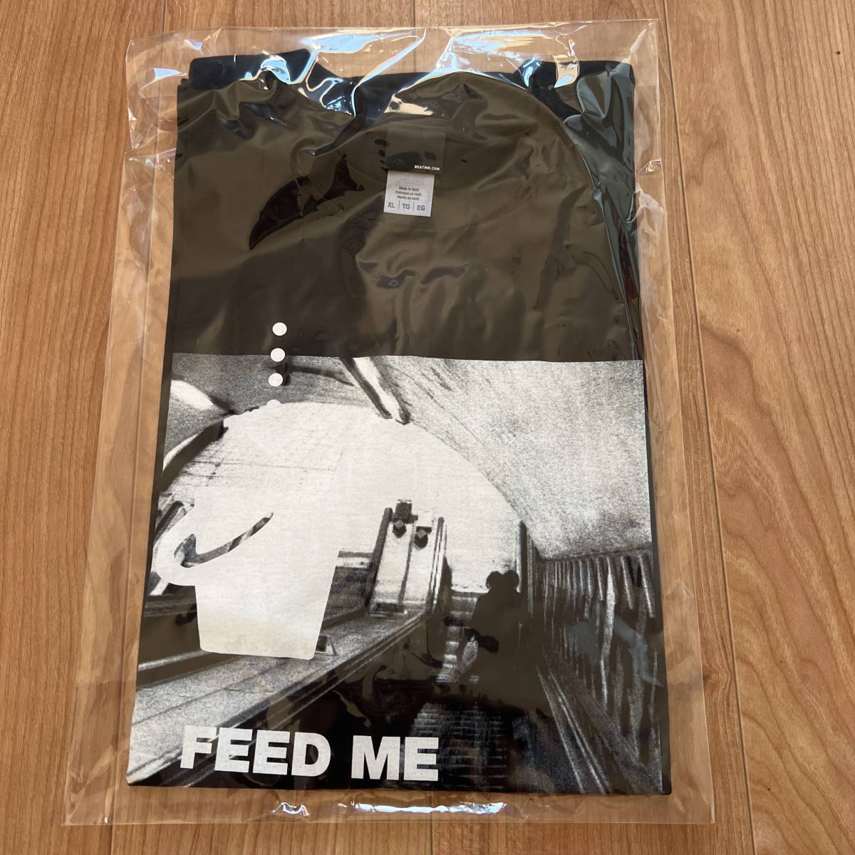 【未使用】【未使用】オフィシャルグッズ Squarepusher スクエアプッシャー Tシャツ ブラック XLサイズ ワープ エイフェックス ...