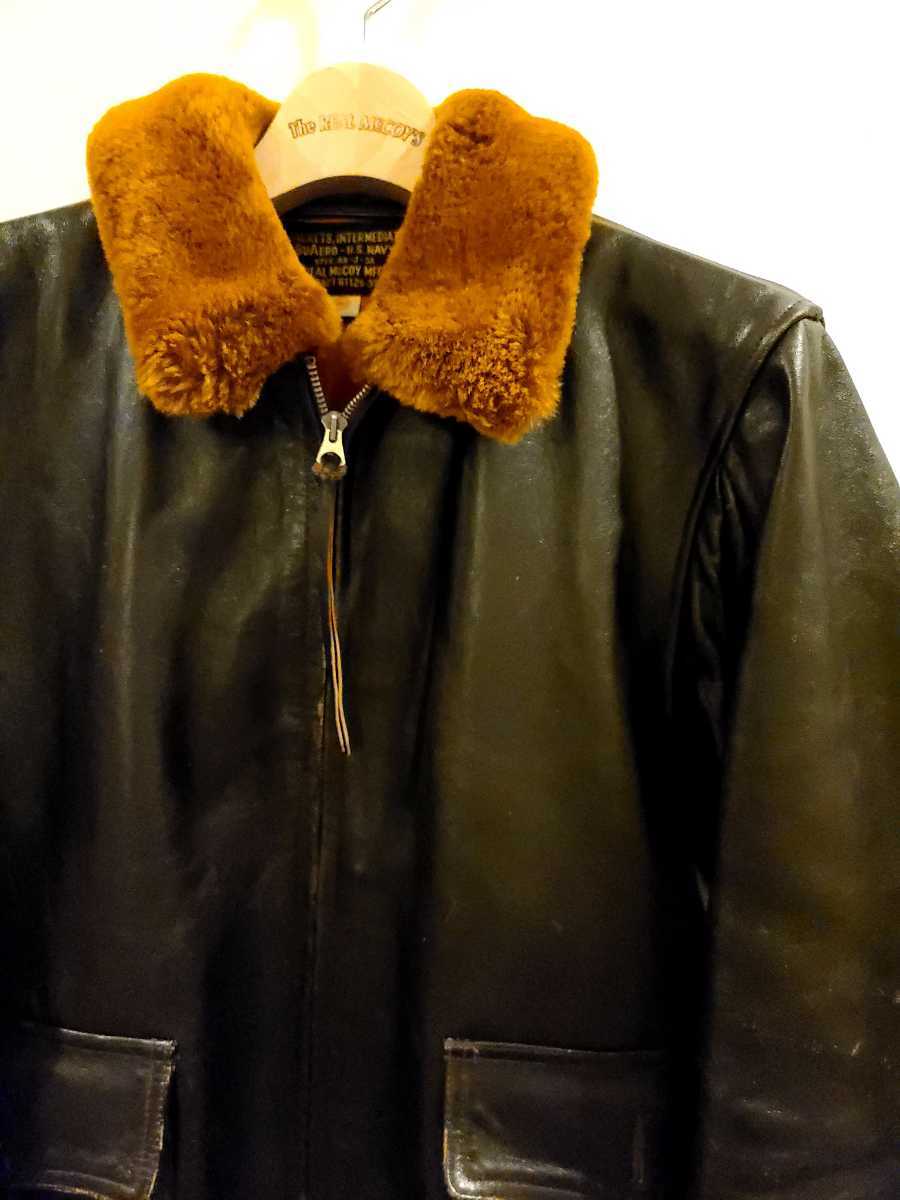 【やや傷や汚れあり】THE REAL McCOY'S Pリアルマッコイズ TYPE AN-J-3A REAL McCOY MFG. CO ...