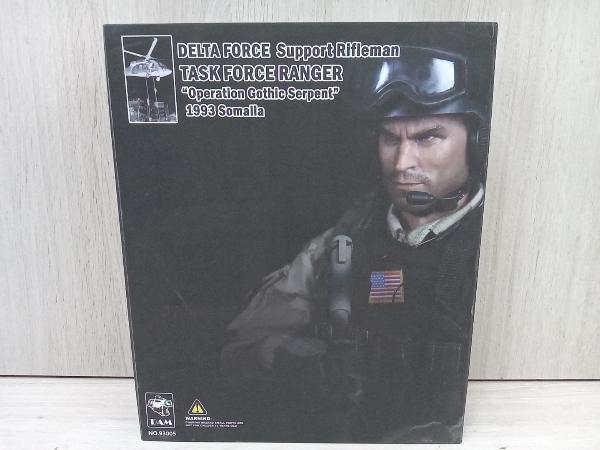 【傷や汚れあり】フィギュア DELTA FORCE Support Rifleman TASK FORCE RANGER 'Operation ...