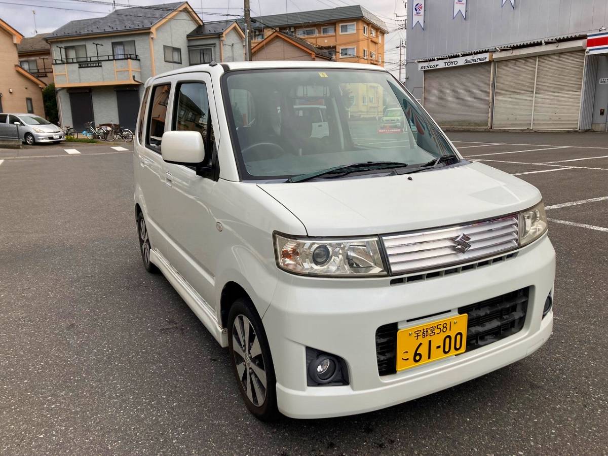 【走行距離 124,200 km】平成19年（2007年） スズキ ワゴンR スティングレーX MH22S 白の落札情報詳細 - Yahoo!オークション落札価格検索 オークフリー