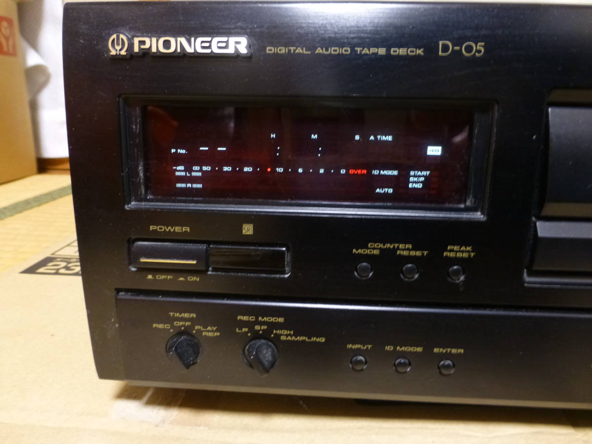 【目立った傷や汚れなし】通電Ok ジャンク PIONEER D-O5 DAT デッキ パイオニア D-05の落札情報詳細 - Yahoo ...