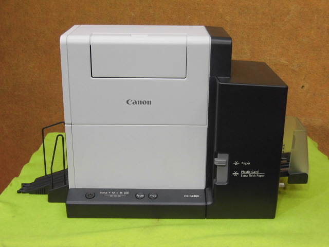 【全体的に状態が悪い】[A15254] Canon CX-G2400 カードプリンター 現状品 通電 Win認識確認 エラーBA11の落札情報 ...