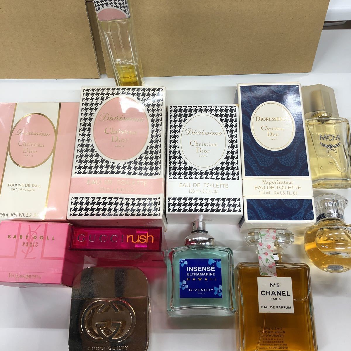 【傷や汚れあり】R10/【個人保管品】香水 Dior CHANEL GUCCI MCM GIVENCHY JILLSTUART YSLクリスチャンディオール シャネル ディオール グッチの落札 ...