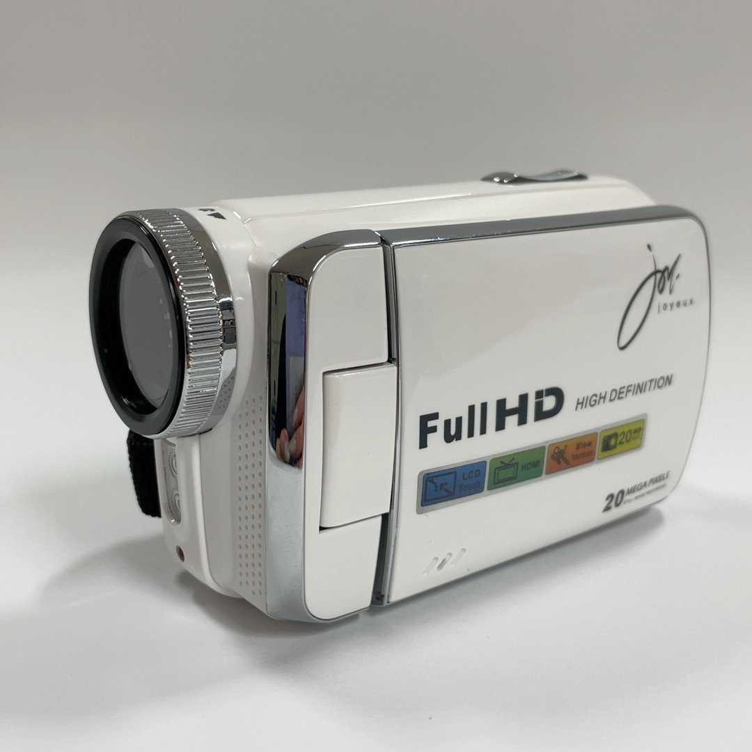 【未使用に近い】1円スタート ジョワイユ 2000万画素 JOYEUX800万画素FULLHDハンディカムWiFi JOY8251WH a00979 の落札情報詳細| ヤフオク落札価格情報 ...