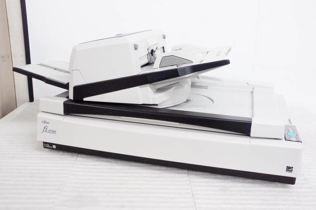【傷や汚れあり】現状販売 FUJITSU 富士通 Image Scanner fi-6750SB A3対応 イメージスキャナーの落札情報詳細 ...