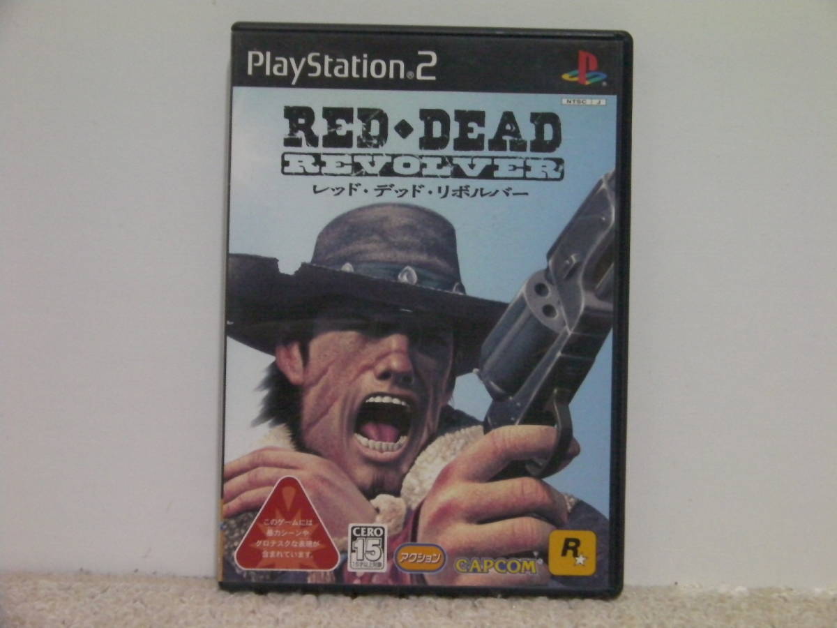 【やや傷や汚れあり】 即決!! PS2 レッド・デッド・リボルバー Red Dead Revolver／プレステ2 PlayStation2 ...