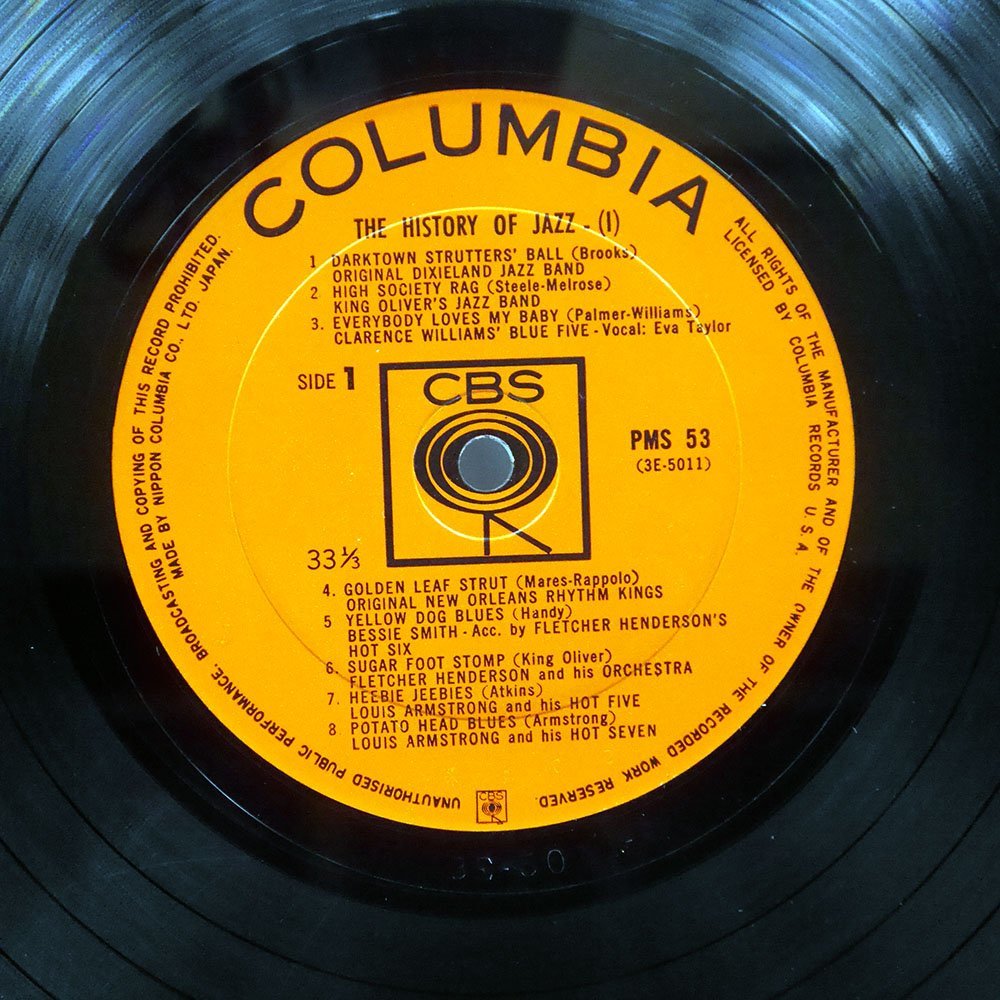 【やや傷や汚れあり】VA/HISTORY OF JAZZ/COLUMBIA/VERVE PMS-53,4,5の落札情報詳細 - ヤフオク落札 ...