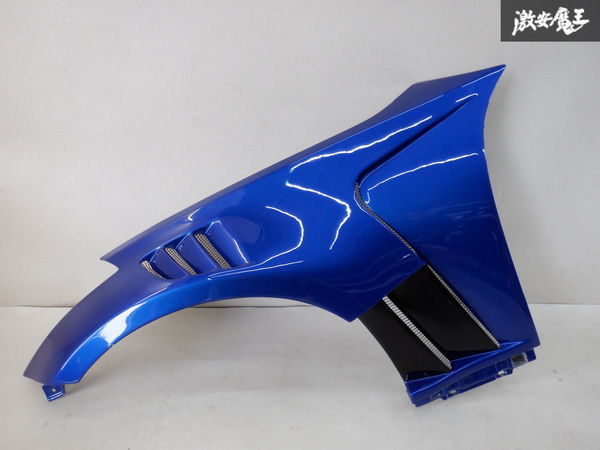 【やや傷や汚れあり】N-ONE Racing N-ONEレーシング UA-Z33 Z33 フェアレディZ 2003年10月 FRP製 フロントフェンダー 左 助手席 B17 モンテレーブルー ...