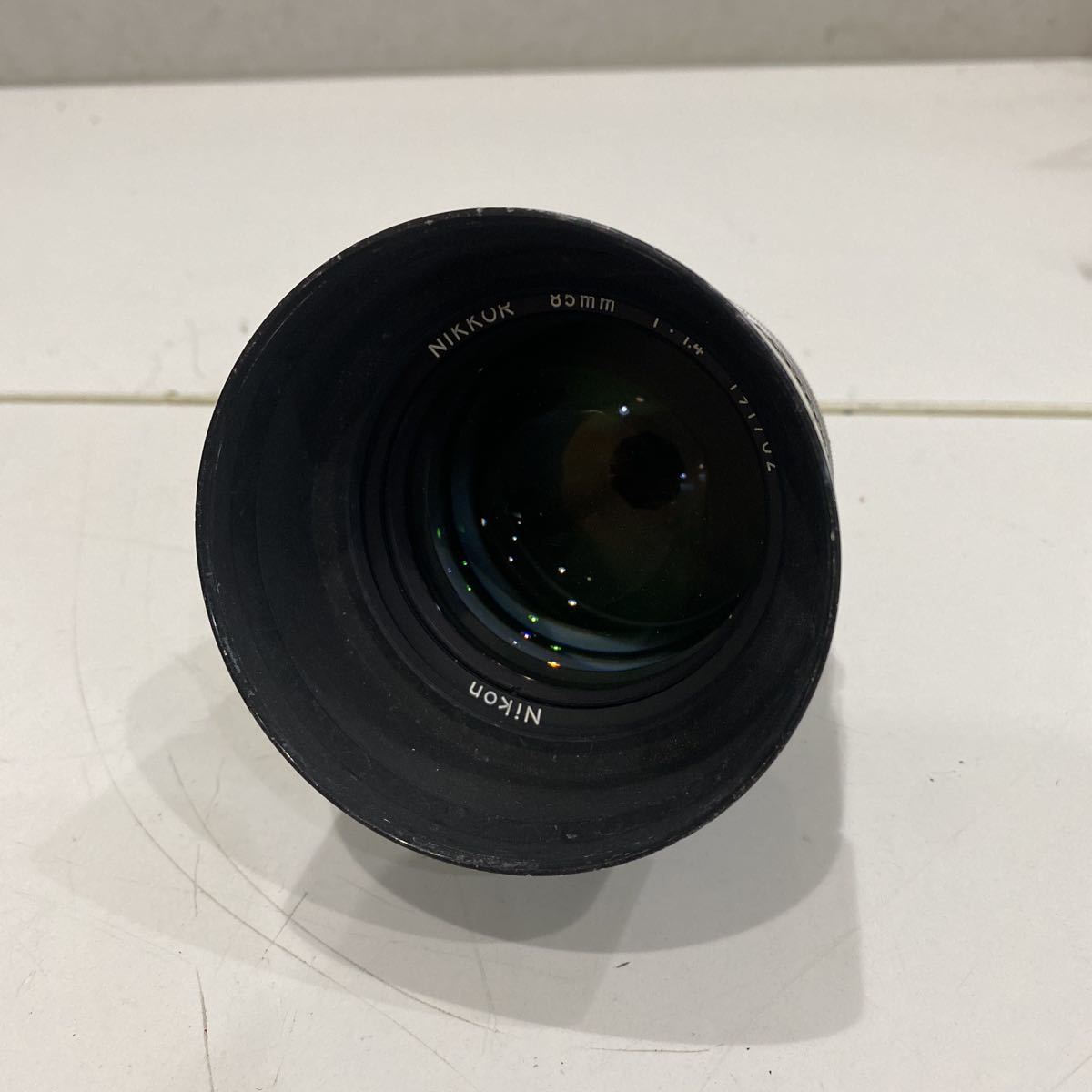 【全体的に状態が悪い】★Nikon ニコン カメラレンズ 一眼レフカメラレンズ NIKKOR 85mm 1:1.4 中古 ジャンク 1002TM #D134 の落札情報詳細| ヤフオク落札価格 ...