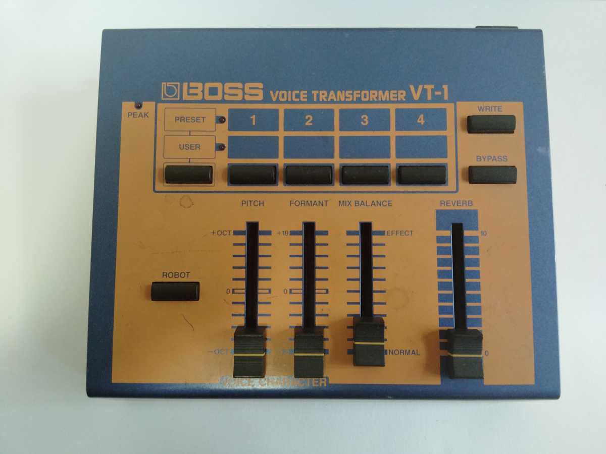 【やや傷や汚れあり】BOSS VT-1 Voice Transformer ボイストランスフォーマー エフェクター VT－1の落札情報詳細 ...