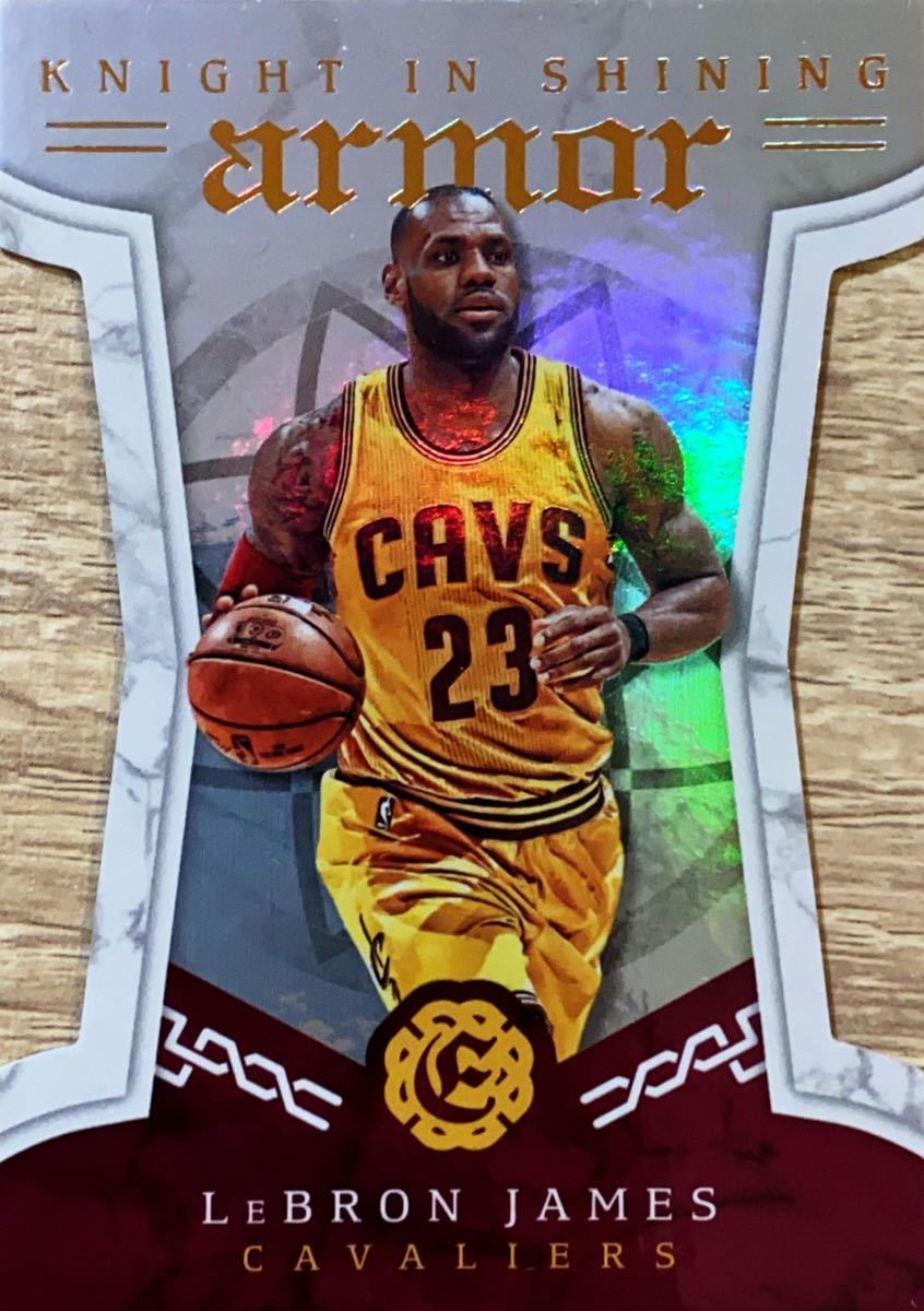 【目立った傷や汚れなし】2016-17 Panini Revolution Basketball Lebron James Knight In ...