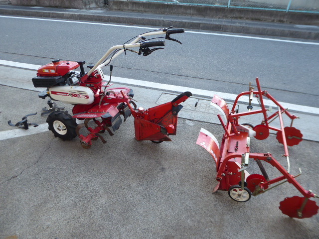 【傷や汚れあり】三菱 エンジン 耕運機 ヘルパー (ポッケ) 型式 K25 畝立て機 * 整形板 付きの落札情報詳細 - ヤフオク落札価格検索 ...