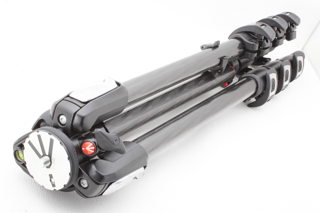 【やや傷や汚れあり】極上品 Manfrotto マンフロット MT190CXPRO4 190プロカーボン4段三脚 A157 の落札情報詳細 ...