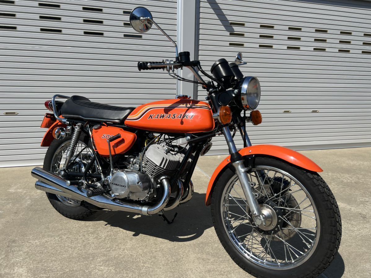 【目立った傷や汚れなし】カワサキ KAWASAKI 500SS マッハlll H1B 旧車 1978年の落札情報詳細 - Yahoo!オークション落札価格検索 オークフリー