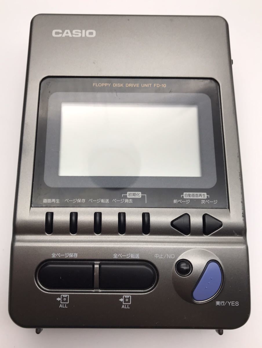 【傷や汚れあり】★CASIO/カシオ FD-10 フロッピーディスク ドライブユニット ジャンク★ の落札情報詳細| ヤフオク落札価格情報 オークフリー