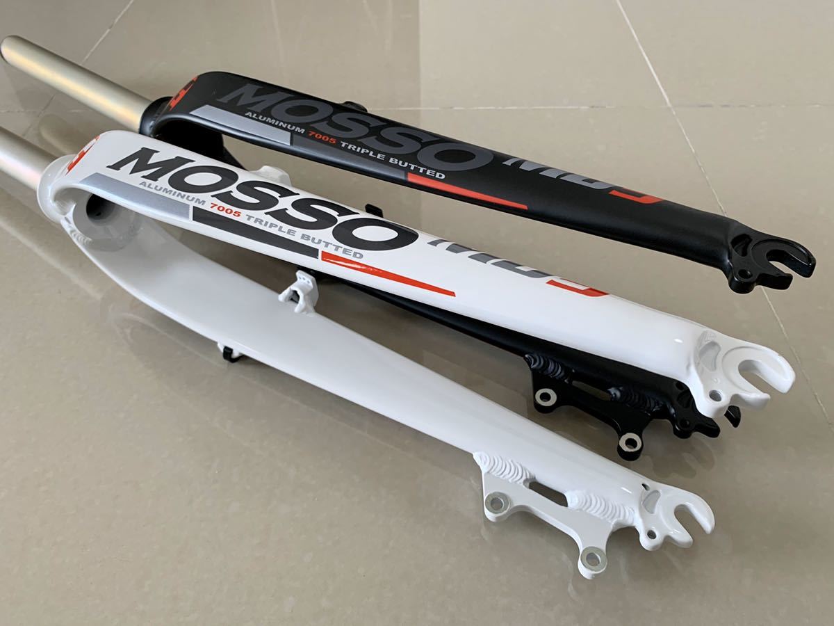 【未使用】送料無料 26インチMTB用 MOSSO FK-MD5 V & DISKブレーキ両対応 新品 白色の落札情報詳細 - ヤフオク落札 ...