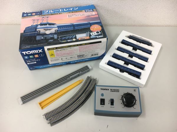 【傷や汚れあり】Y130-H12-51 TOMIX おもちゃ 鉄道模型 Nゲージ ベーシックセットSD 90179 ブルートレイン 元箱付 ...