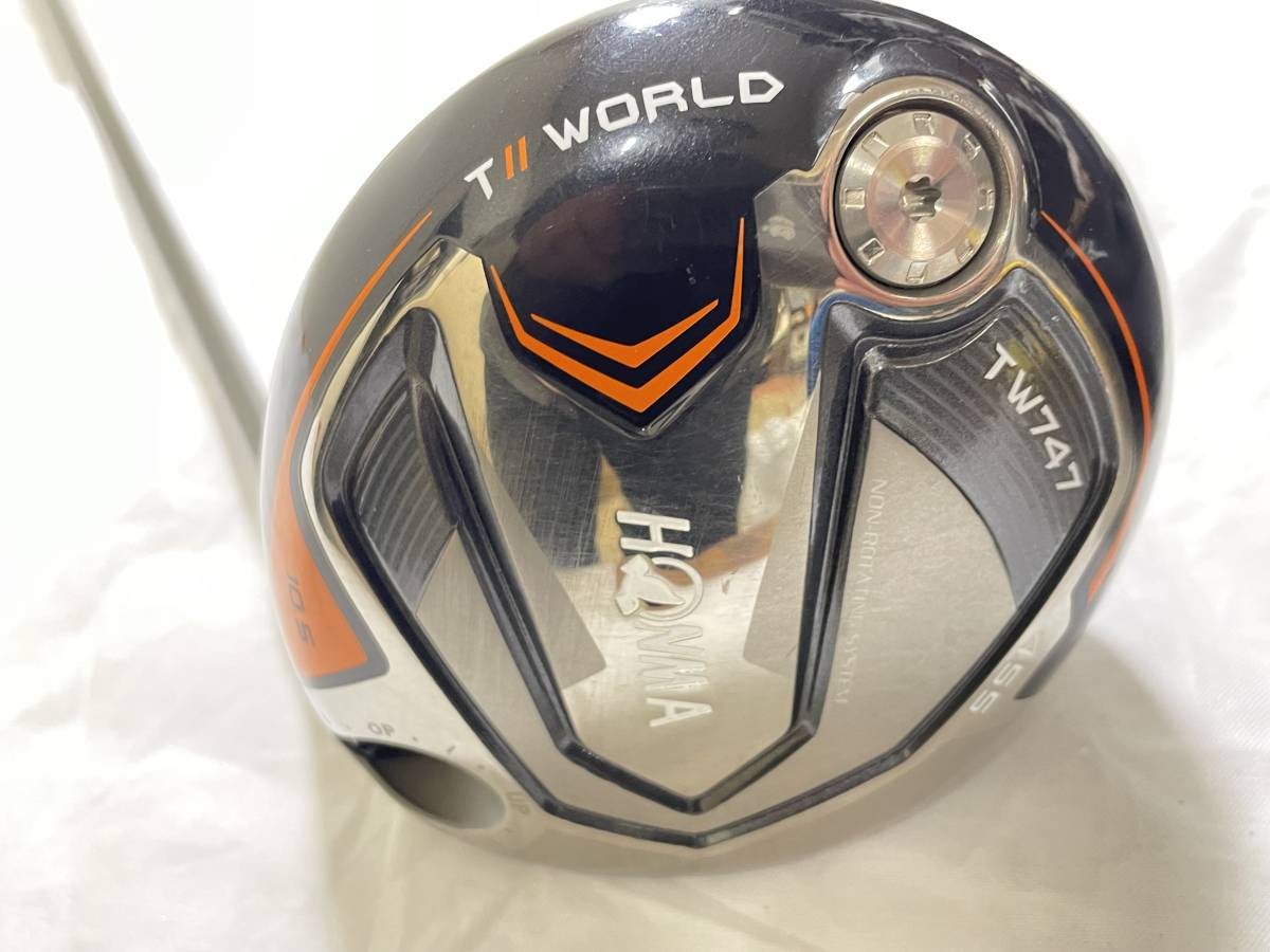 【やや傷や汚れあり】 本間 2018年 TOUR WORLD ツアーワールド TW747 455 10.5度 VIZARD for TW747 FLEX-S ドライバーの落札情報詳細 ...
