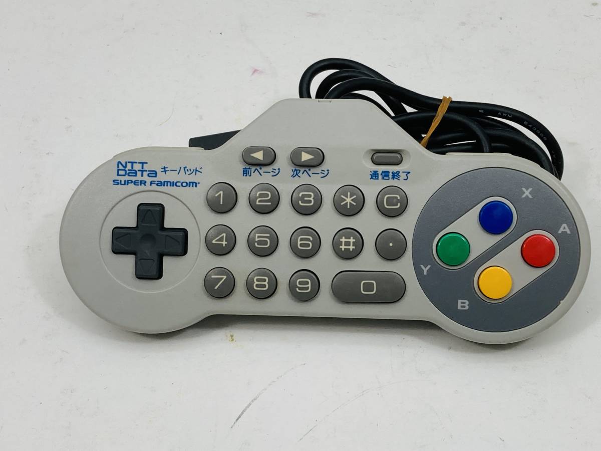 【傷や汚れあり】スーパーファミコン SFC NTT DATA キーパッド NDK10 動作未確認 の落札情報詳細 - ヤフオク落札価格検索 ...