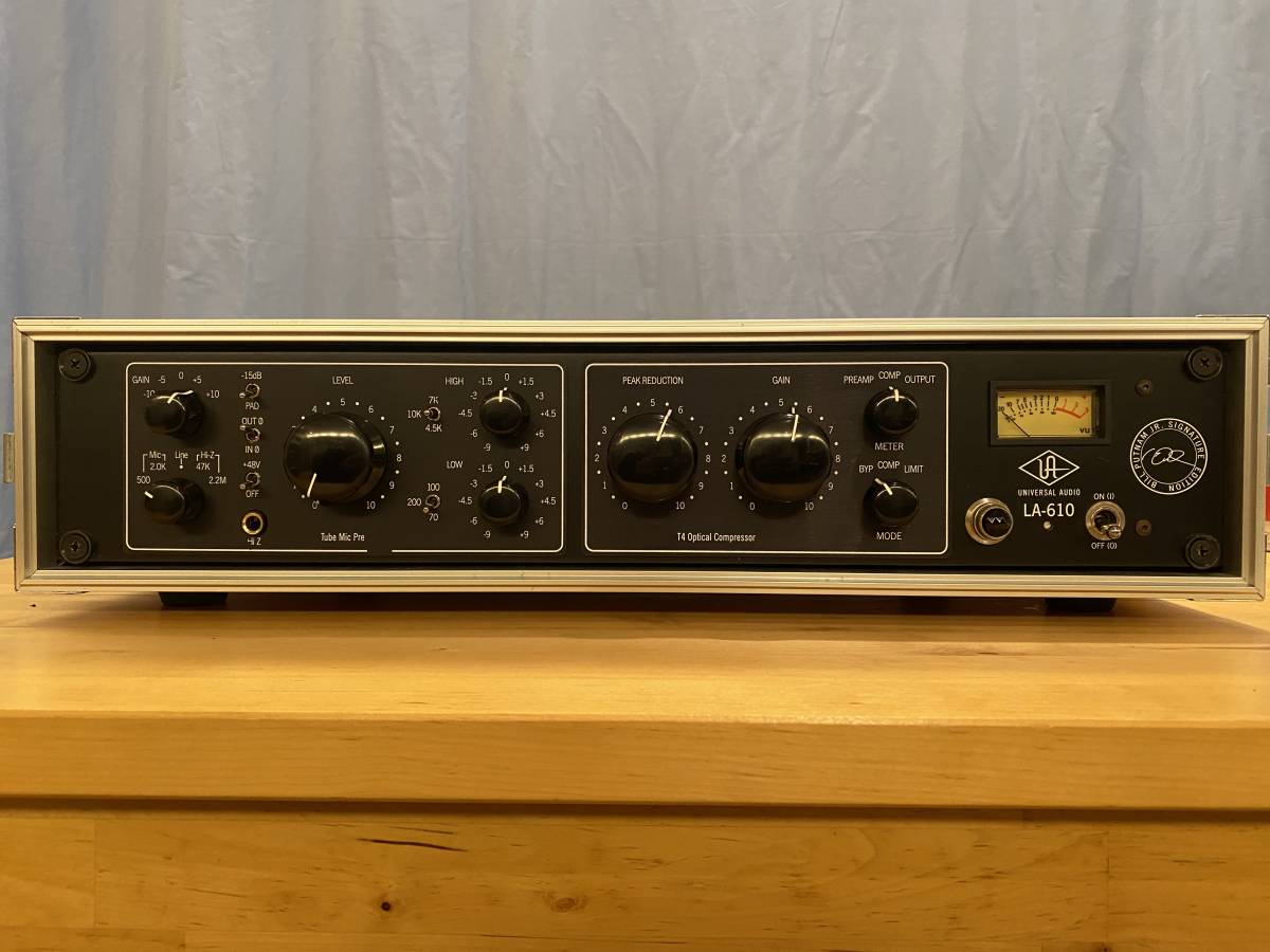 【目立った傷や汚れなし】Universal Audio LA-610 Bill Putnam Jr. Signature Edition 国内 ...