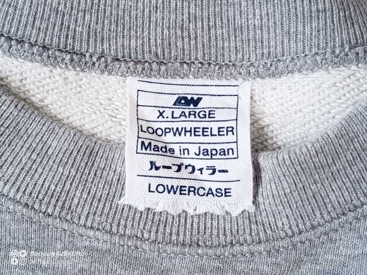 【やや傷や汚れあり】Loopwheeler スウェット サイズXL LOWERCASE の落札情報詳細| ヤフオク落札価格情報 オークフリー