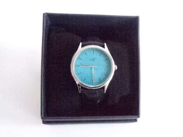 【未使用】未使用 アミュレットウォッチ Amulet Watch 腕時計 3針 革ベルト シルバー ターコイズ ユニセックス 動作確認済 の ...