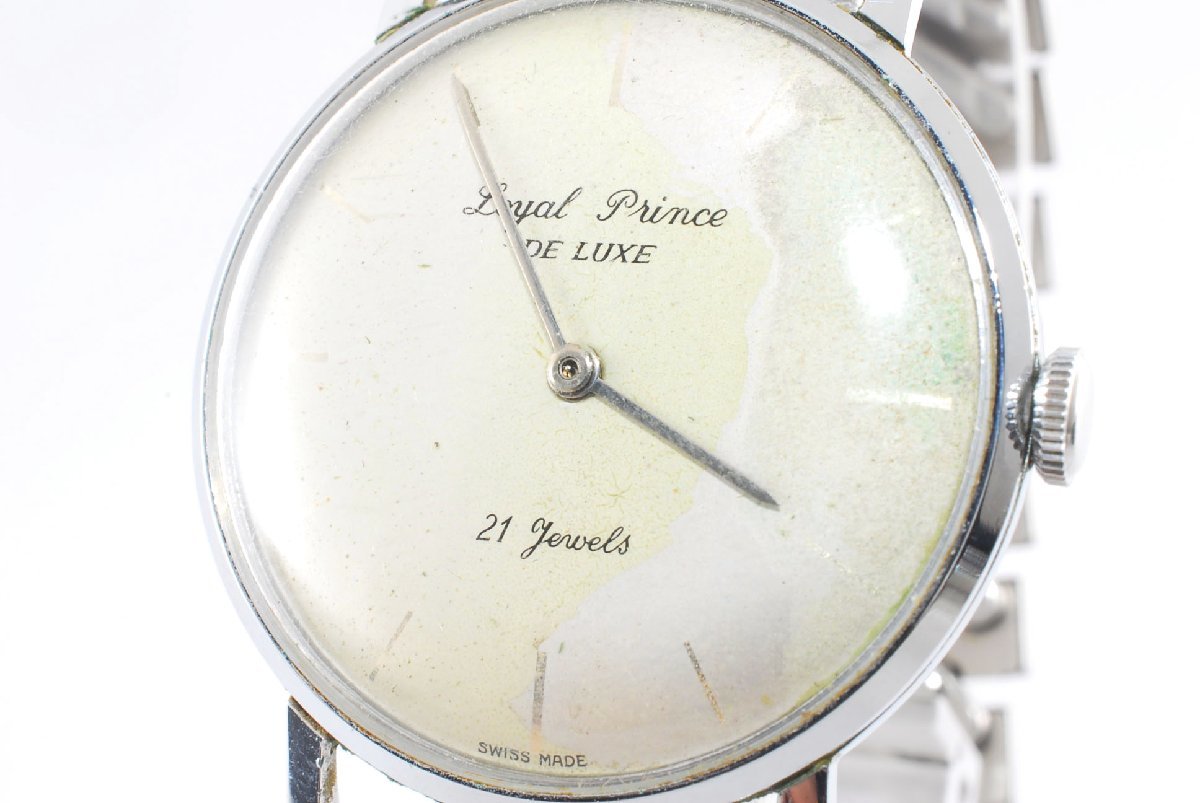 【やや傷や汚れあり】稼動品 ロイヤルプリンセス ゴールド ラウンド 21石 手巻き SS LOYAL PRINCESSの落札情報詳細 ...