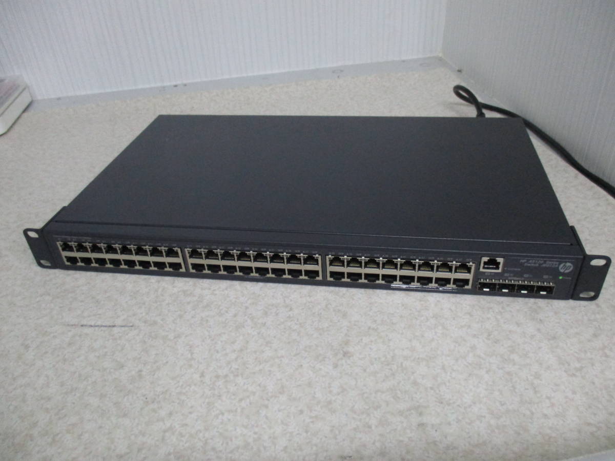 【傷や汚れあり】 JE072A H3C S5120-48G/ HP A5120 Series -48 Switch /★ 通電確認 本体のみ ★ 現状品 です。NO:OII-37/3 の落札 ...