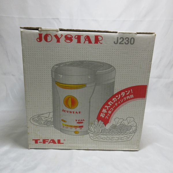 【未使用】hm1122【100】T-FAL ティファール JOYSTAR ジョイスター スーパーフライヤー J230 通電品 ※未使用・長期保管品・開封済みの落札情報詳細 - ヤフオク落札価格 ...