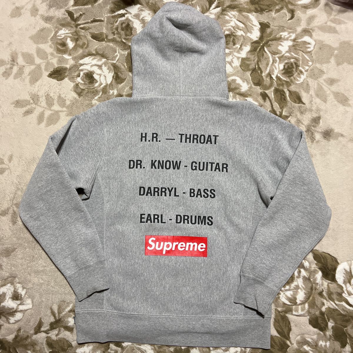 【目立った傷や汚れなし】希少 08aw Supreme Bad Brains Box Logo Hooded Sweatshirt パーカー ...