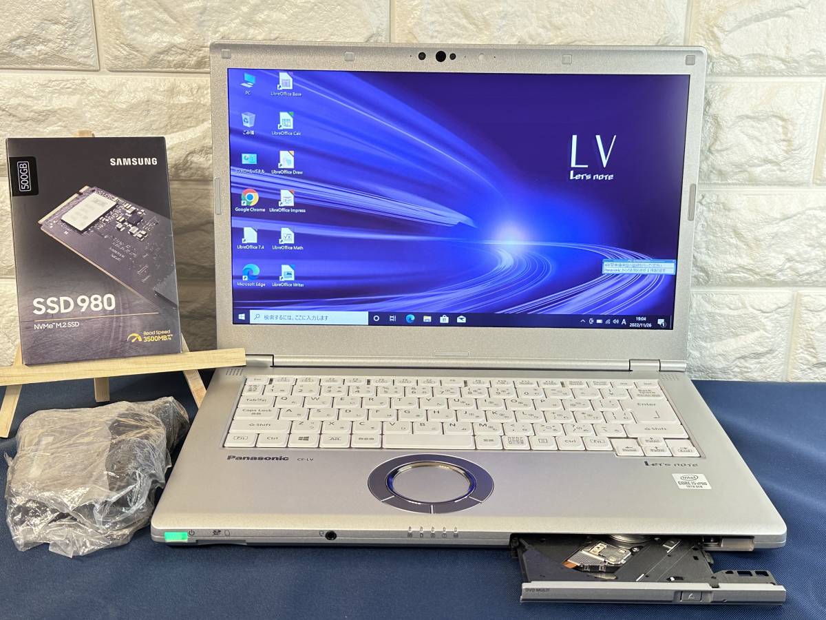 【やや傷や汚れあり】《中古》Panasonic CF-SX2A15CS CPU i5-3340M メモリ 4GB HDD 500GB p6の ...