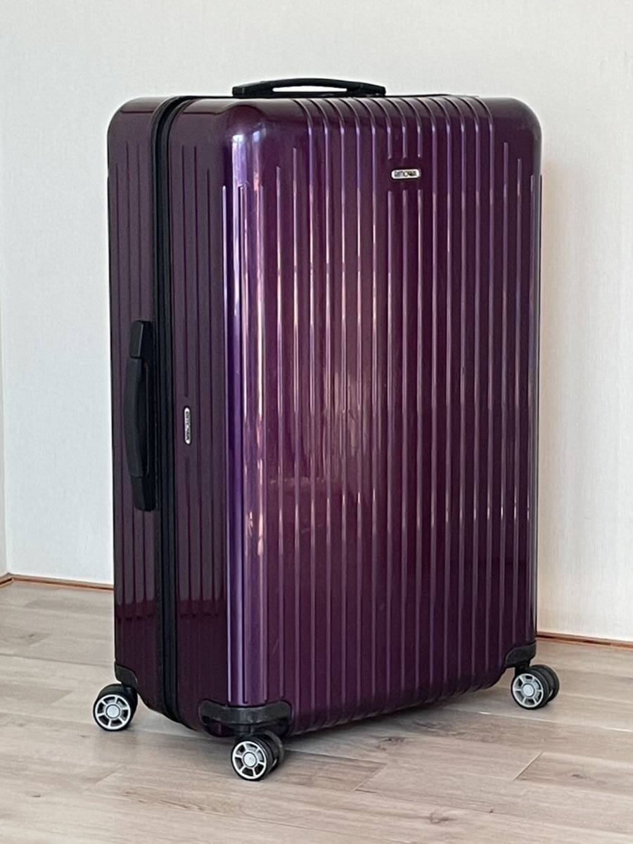 【傷や汚れあり】サルサエアー91L リモワ★RIMOWA SALSA AIR★ウルトラバイオレット (検索用: オリジナル エッセンシャル ...