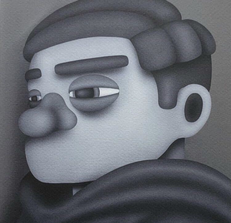 【未使用】Yoon Hyup ED200 シルクスクリーン Tom Sachs Kaws Haroshi KYNE TIDE Backside ...