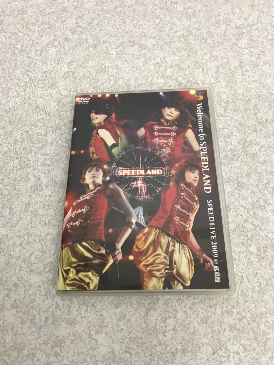 【やや傷や汚れあり】DVD Welcome to SPEEDLAND SPEED LIVE 2009@武道館 スピード 【D565】の落札情報 ...