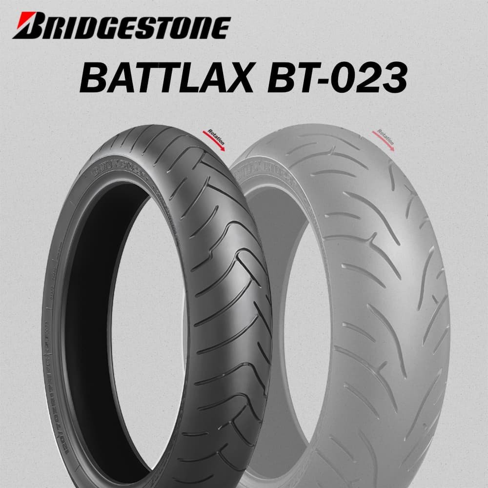【未使用】【新品 送料無料】2021年日本製 BATTLAX BT-023 SPORT TOURING 110/80ZR18 (58W) TL ...