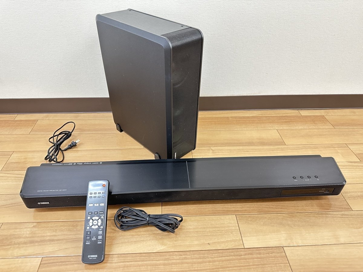 【やや傷や汚れあり】 YAMAHA デジタルサウンドプロジェクター YSP-2200 サウンドバー サブウーファー リモコン付属 ヤマハ 動作品 スピーカー 2011年の落札情報詳細 ...