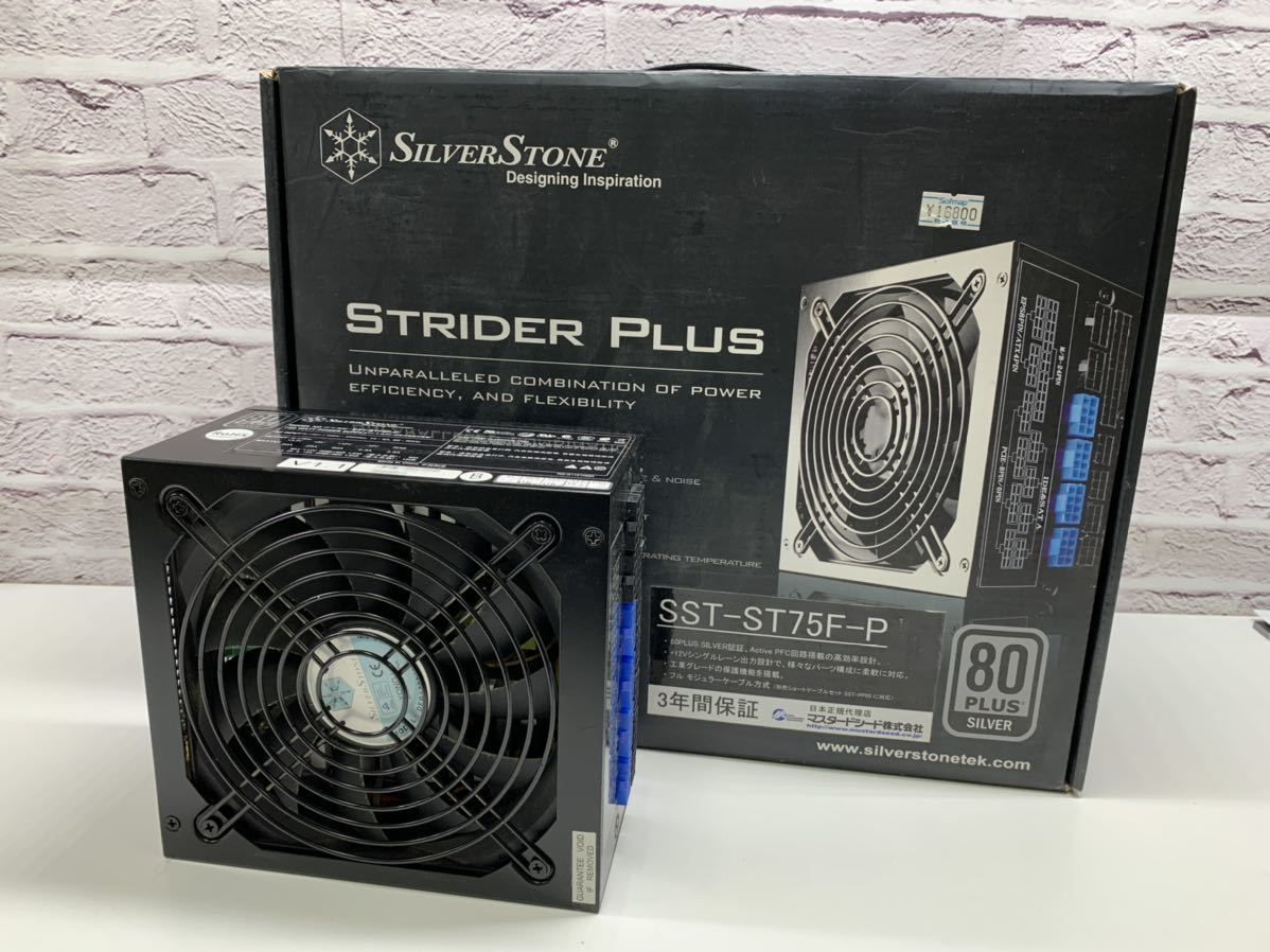 【傷や汚れあり】中古品 動作確認済み SilverStone SST-ST75F-GS 750W 80PLUS GOLD 電源BOX 電源ユニット 現状品 送料無料 の落札情報詳細| ヤフオク ...
