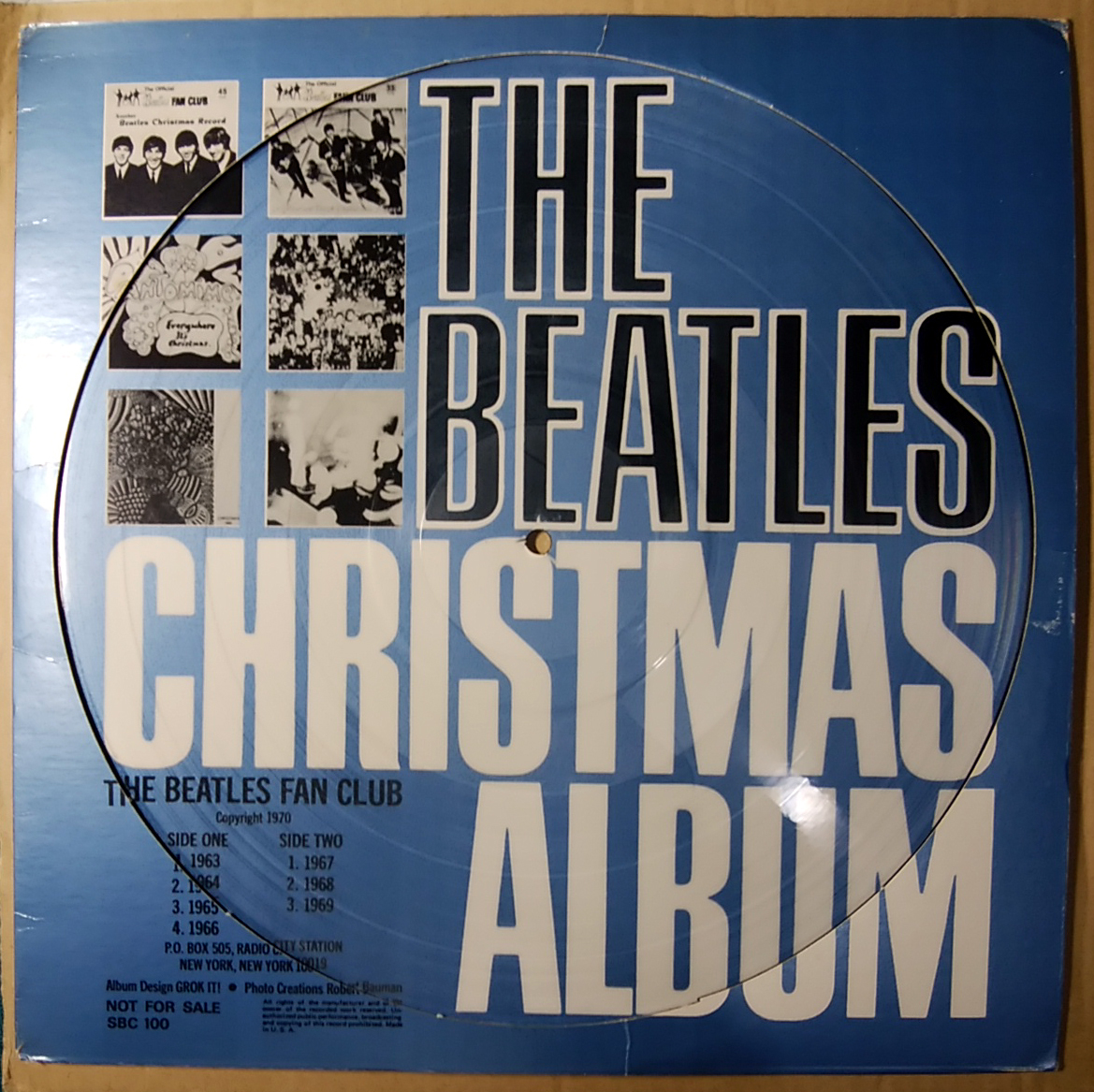 The Beatles Christmas Album On Cd Lot 121 - The Beatles Christmas Album ...