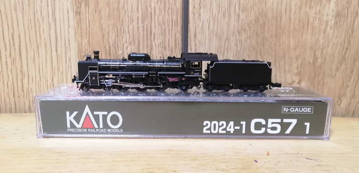 【やや傷や汚れあり】1円〜 動作確認済 KATO Nゲージ 2024-1 C57 1 の落札情報詳細| ヤフオク落札価格情報 オークフリー