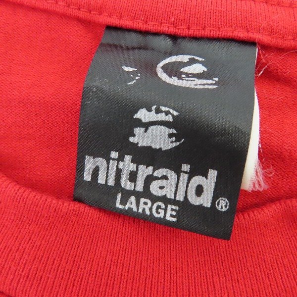 【やや傷や汚れあり】☆NITRAID/ナイトレイド CHILL マスク ガール フォト プリント Tシャツ /L /LPLの落札情報詳細 - Yahoo!オークション落札価格検索 オークフリー