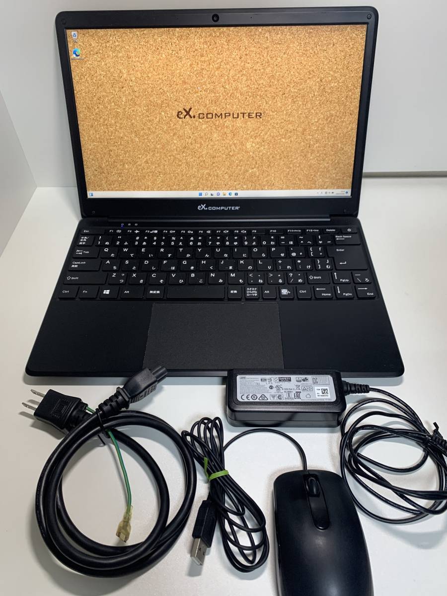 【傷や汚れあり】TSUKUMO ノートPC eX.computer note ALΣO TSNB14UP1 Celeron 1.8GHz ...