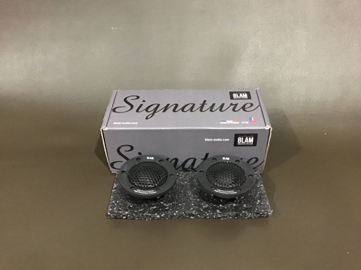 【未使用】blam ブラム Ts25hr 25mmソフトドーム ツイーター ペア High Resolution 25 Mm Soft