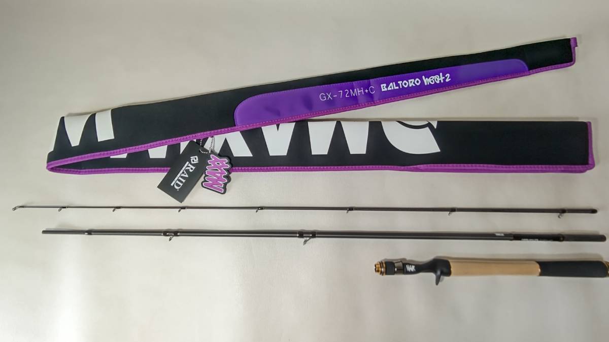 【傷や汚れあり】レイドジャパン グラディエーターマキシマム GX-72MH+C (BALTORO HEAT2) ※ジャンク カスタム品 の落札情報詳細| ヤフオク落札価格情報 オークフリー