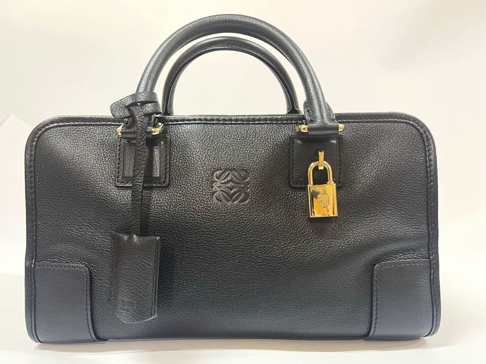 【目立った傷や汚れなし】【中古品】美品 LOEWEロエベ アマソナ23 バッグ ブラックの落札情報詳細 - Yahoo!オークション落札価格検索 オークフリー